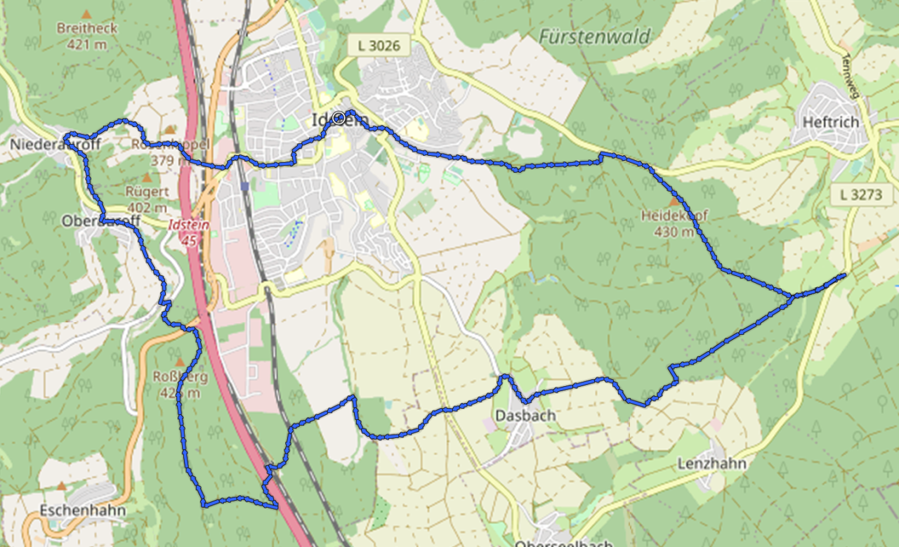 Limes-Wanderung rund um Idstein - Micha's Blog